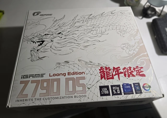 ULTRA RARE: IGAME Z790 D5 V20 Loong Edition ATX Motherboard (read ...