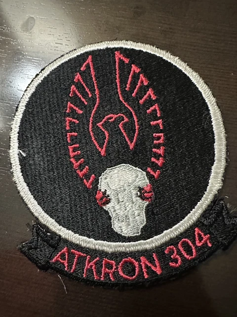 VINTAGE US NAVY Atkron 304 Attack Squadron Patch $49.99 - PicClick