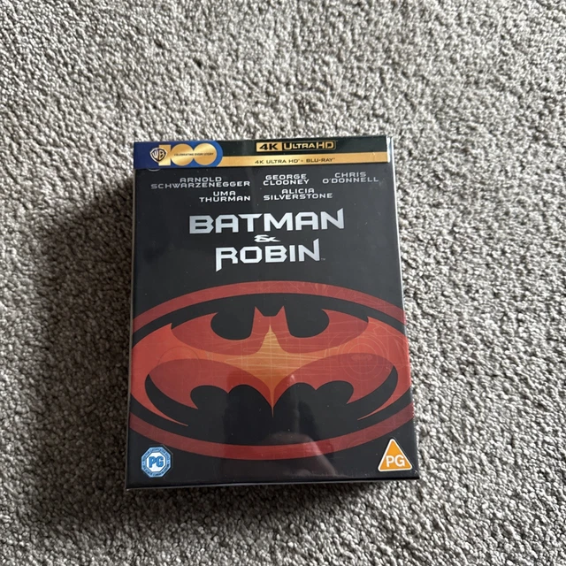 BATMAN & ROBIN Steelbook Ultimate Collector's Edition 4K UHD + Blu-ray New £39.99 - PicClick UK