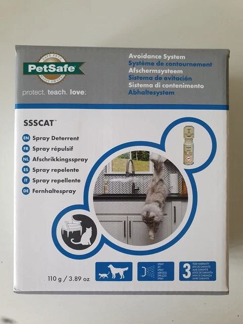 PETSAFE SSSCAT MOTION-ACTIVATED Spray Deterrent Avoidance System £47.50 ...