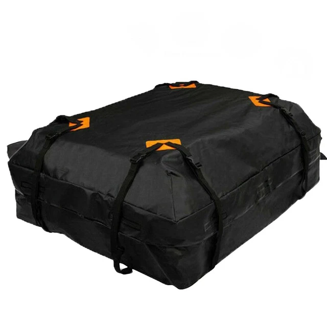 SECURE AND WATERPROOF Car Roof Top Bag 425L Heavy Duty Cargo Luggage ...
