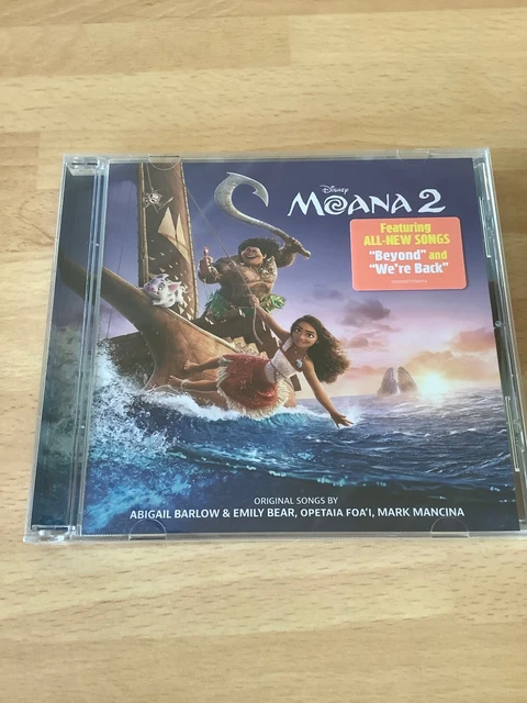 VARIOUS - MOANA 2 - Official Disney Soundtrack CD - New & Sealed (Dec ...