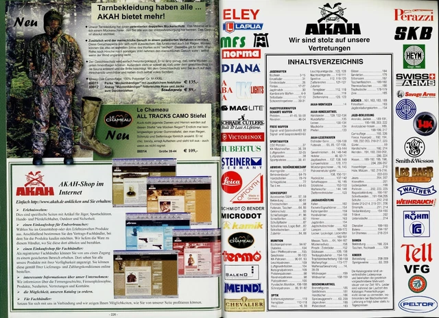 AKAH KATALOG 2004 2005 Jagdwaffen Sportwaffen Repetierbüchsen ...
