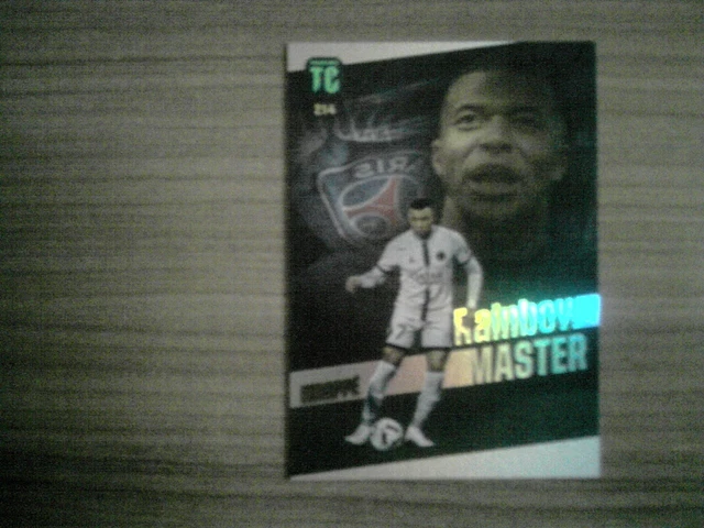 PANINI TOP CLASS 2023 RAINBOW MASTER KYLIAN MBAPPE 214 PSG Trading Card ...