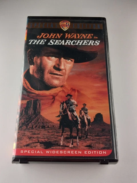 THE SEARCHERS (VHS, 1998, Widescreen Edition) 1956 John Wayne TESTED £4 ...