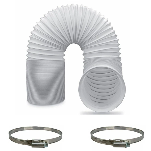AIR CONDITIONING VENT Hose Pipe Conditioner PVC Duct 5" Extension ...