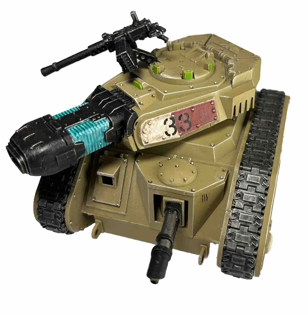 WARHAMMER 40K IMPERIAL Guard Leman Russ Executioner Tank Battle Ready ...