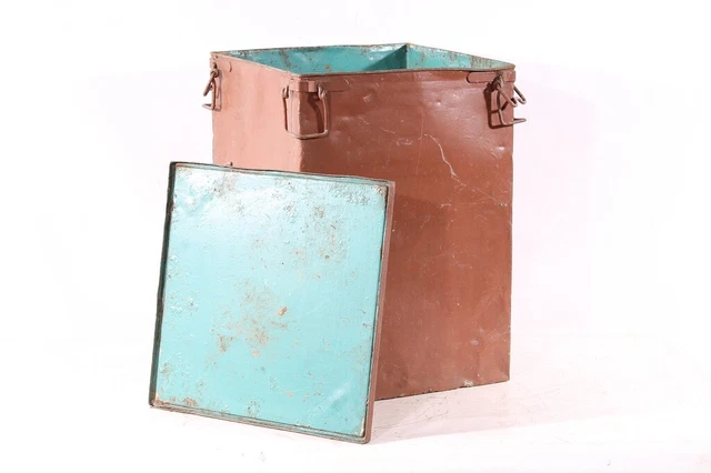 OLD CANISTER CONTAINER parachute paratrooper drop tank Wehrmacht WW2 £ ...