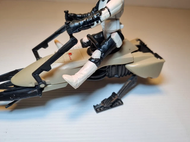 VINTAGE STAR WARS Return Of The Jedi Kenner 1983 - Speeder Bike Vehicle & Pilot $140.00 ...