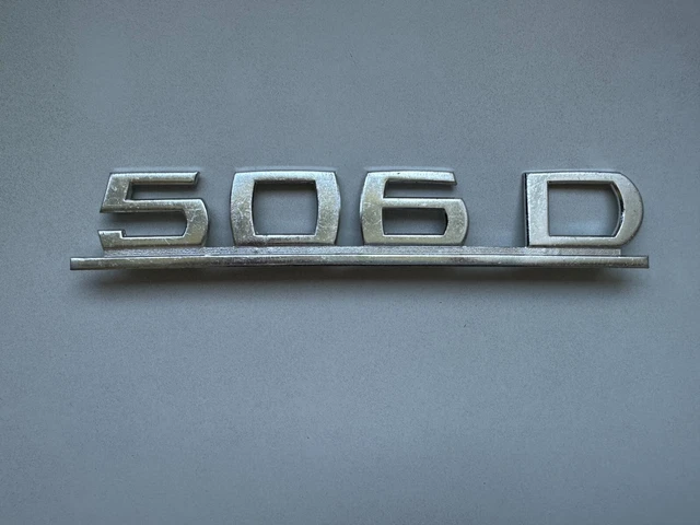 MERCEDES BENZ LKW " 506 D'' Logo, Schriftzug,Emblem,Typenschild. EUR 50 ...