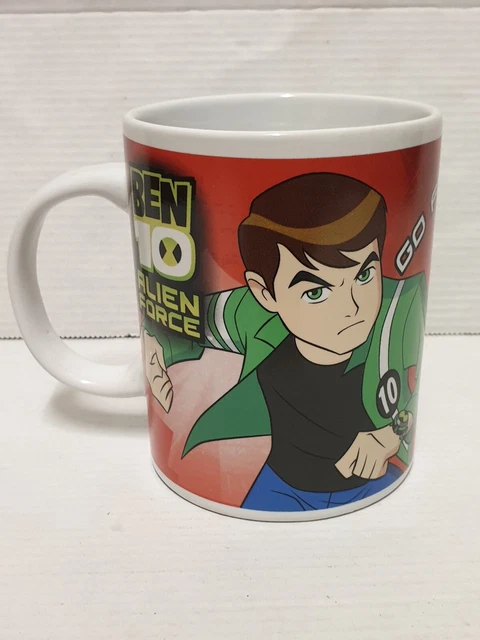 BEN 10 ALIEN Force Mug/Beakers Cartoon Network Collectible Ceramic ...