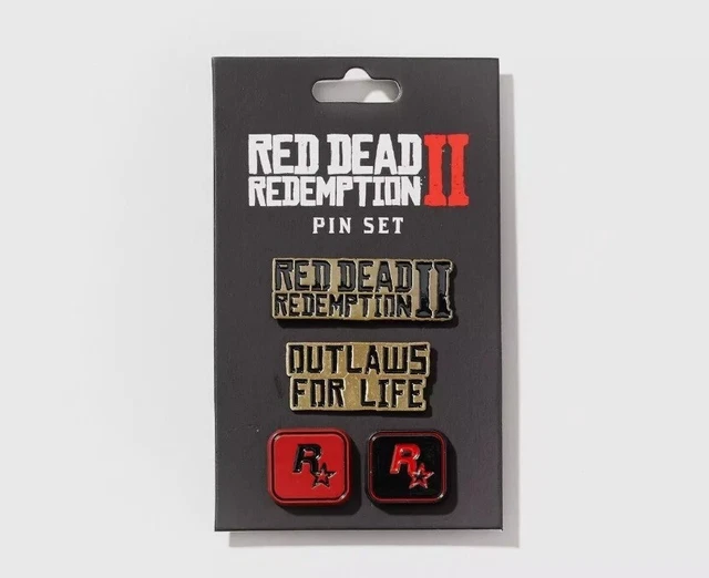 RED DEAD REDEMPTION 2 Pin Set (4) New £13.99 - PicClick UK
