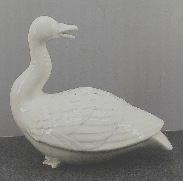 IMPORTANT JAPANESE EDO Hirado Koro - Okimono Of Duck, Signed $1,199.00 ...