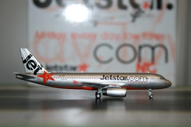 NG MODELS 1:400 Jetstar Airbus A320-200 VH-VFF (15010) Die-Cast Model ...