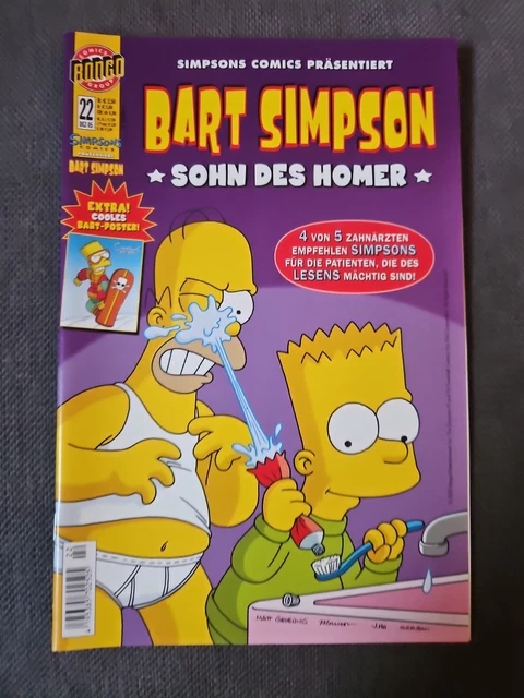 BART SIMPSON COMIC Heft Nr. 22 Die Simpsons Comics Hefte Horror-Show Horrorshow EUR 3,25 ...