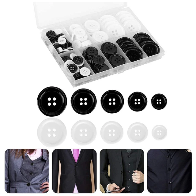 2 BOXES CLOTHES Buttons Suits Coats Replacement for Crafts Sewing $30. ...