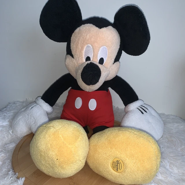 DISNEY STORE ORIGINAL Mickey Mouse Jumbo Large Plush Stuffed Animal ...