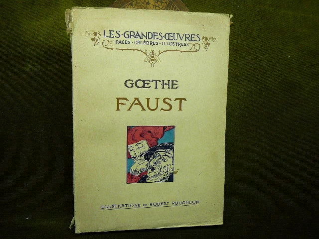 LES GRANDES OEUVRES Pages Célèbres Illustrées Goethe FAUST ill. Robert ...