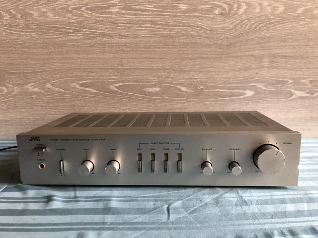 AMPLIFICATORE JVC A-10X Stereo Integrated Amplifier Hi-fi 160W Vintage Argento EUR 82,98 ...