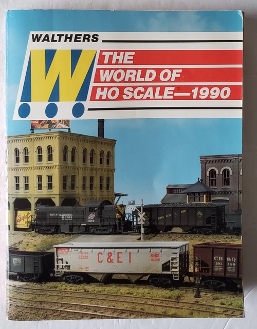 WALTHERS THE WORLD of HO Scale 1990 Railroads Model Railway Train Track ...