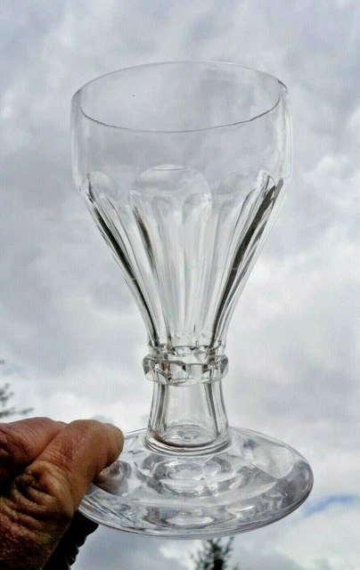 VAL SAINT LAMBERT Champenoise 6 Verre A Vin Absinthe Cristal Medieval ...