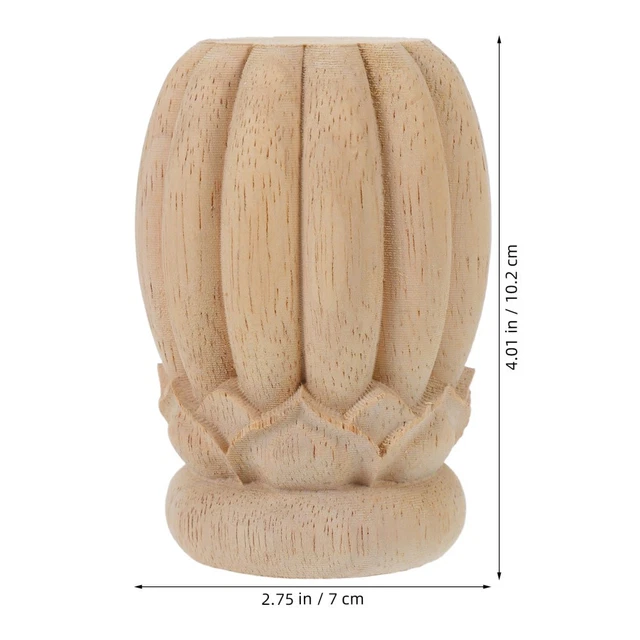 EUROPEAN STYLE WOOD Carving Columns Door Frame Corbels Dowel Rod ...