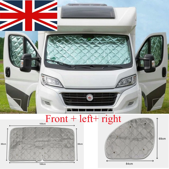 FITS FIAT DUCATO PEUGEOT BOXER 2006-2022 - Motorhome Thermal Screen ...