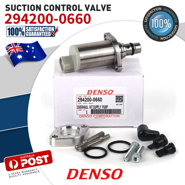 GENUINE DENSO FUEL Pump Suction Control Valve SCV 294009-0120, 294200 ...