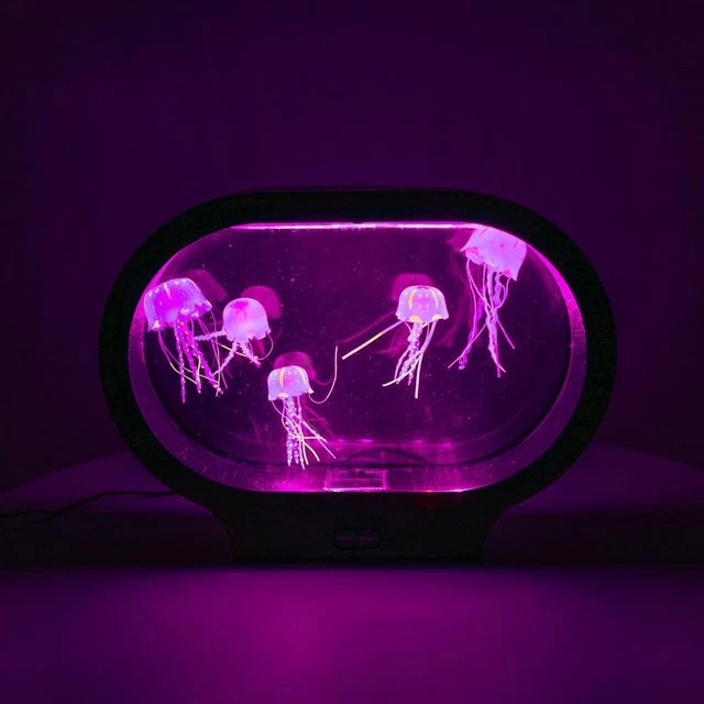 VALUELIGHTS | KIDS Bedroom Jellyfish Lamp Bedside Mood Lighting | Mood ...