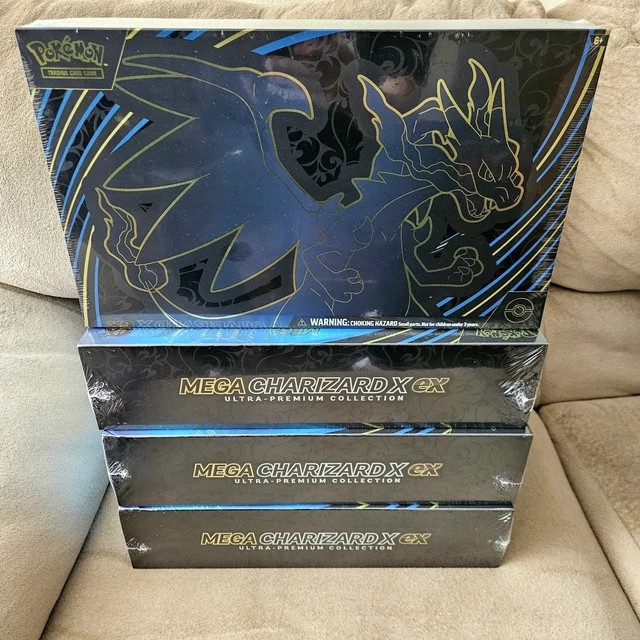 POKÉMON MEGA CHARIZARD X ex Ultra Premium Collection Boxes | Case Of 4 ...