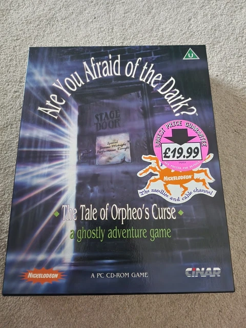 ARE YOU AFRAID Of The Dark Pc Game, Big Box £149.99 - PicClick UK