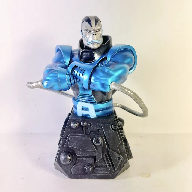 FIGURINE MARVEL APOCALYPSE Mini Buste VINTAGE Statue Parfait État AVEC ...
