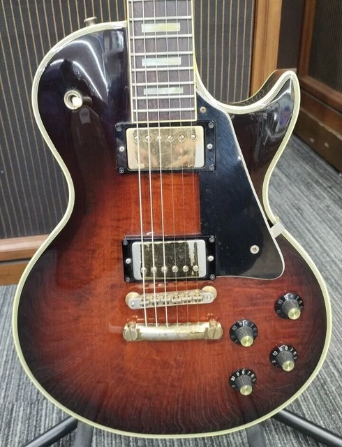 [GRECO] SUPER POWER Custom Les Paul Custom Sunburst du Japon avec étui ...