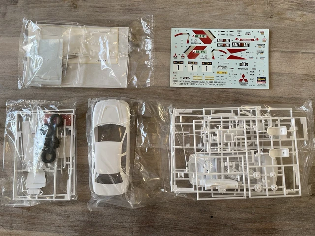 HASEGAWA 1/24 MITSUBISHI Lancer Evolution IV 1997 Safari Rally ...