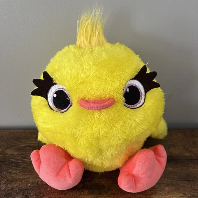 DISNEY PIXAR TOY Story 4 Ducky Plush Stuffed Animal Yellow 10” £9.12 ...