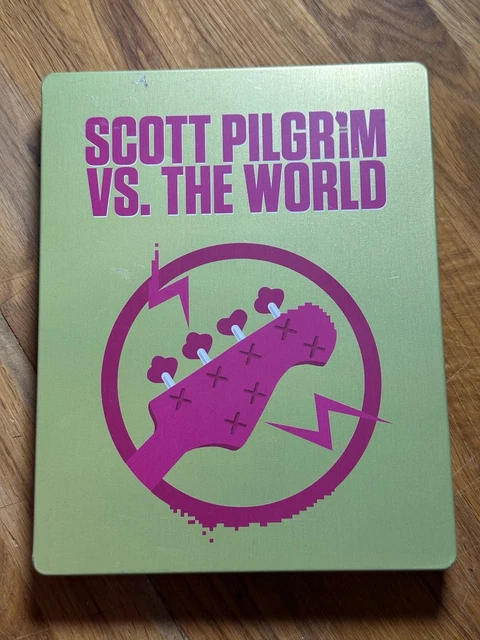 SCOTT PILGRIM VS. The World Blu-ray 2010 Steelbook Michael Cera Edgar ...