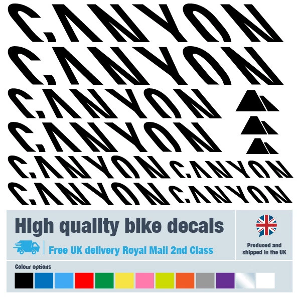 Canyon Bike Stickers FOR SALE! - PicClick UK