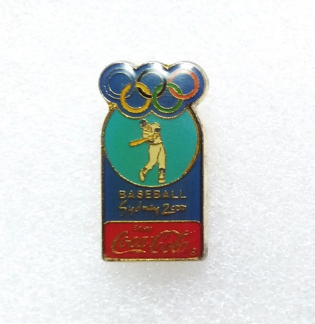 2000 SYDNEY OLYMPIC Games Coca Cola Sport Icon Baseball Pin ~ 2024 ...