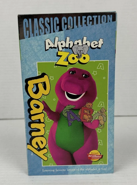 BARNEY & FRIENDS Collection, Alphabet Zoo, VHS Video Tape Sing Along ...