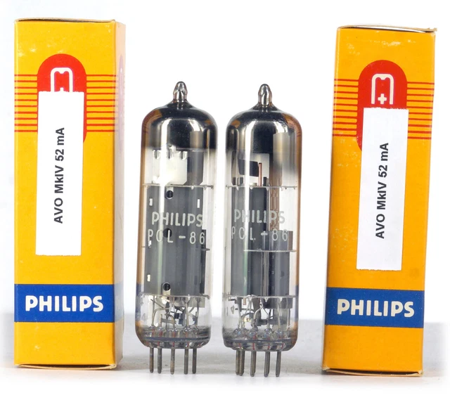 COPPIA ABBINATA PCL86/14GW8 PHILIPS NOS UK Valvola Tubo Valvola Tubo EUR 101,05 - PicClick IT