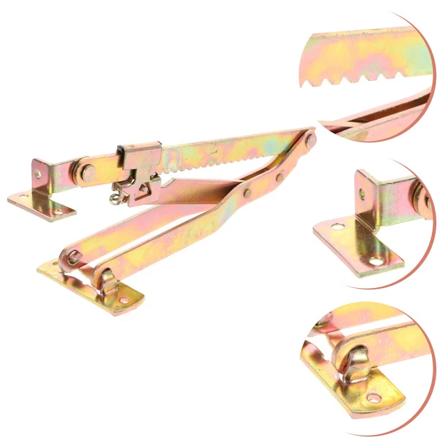 SOFA TRIANGLE STAND Folding Lift up Spring Hinges Furniture Risers £18. ...