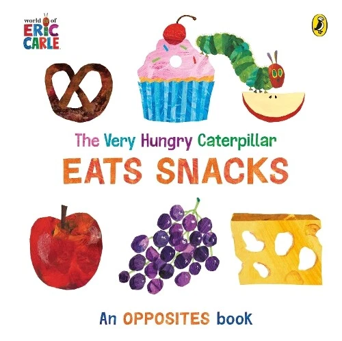 ERIC CARLE THE Very Hungry Caterpillar Eats Snacks (Libro de cartón ...