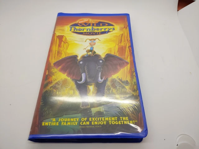THE WILD THORNBERRYS Movie VHS Vintage 2003 Clamshell EUR 7,79 ...