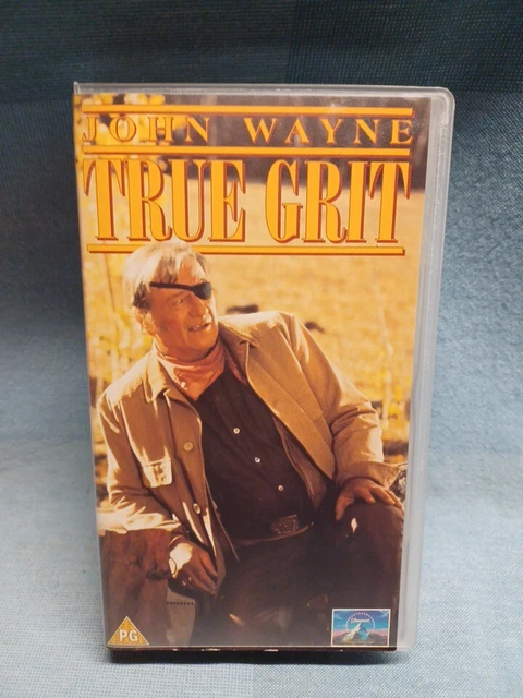 TRUE GRIT VHS John Wayne & Kim Dalby PAL (Deleted Title) £4.95 ...
