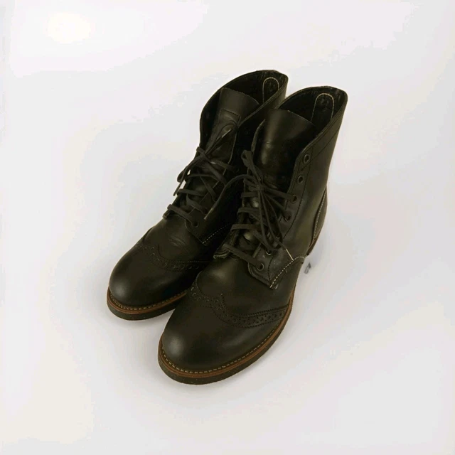 RED WING 8126 Wingtip Brogue Iron Ranger 11.5. Black Chapparral. £302. ...