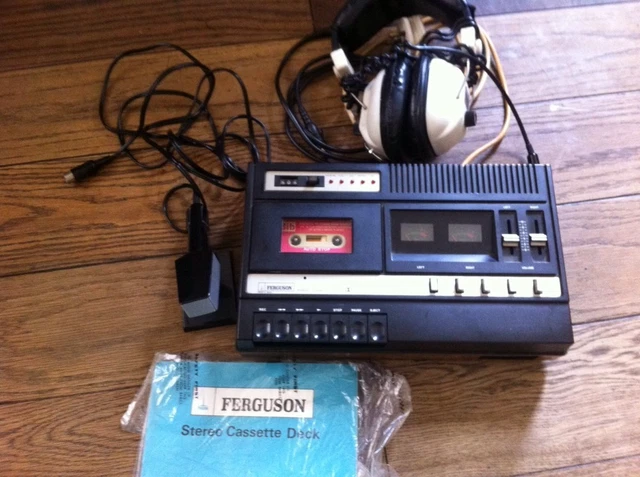 VINTAGE FERGUSON 3280 Stereo Cassette Deck With Accessories £25.00 ...