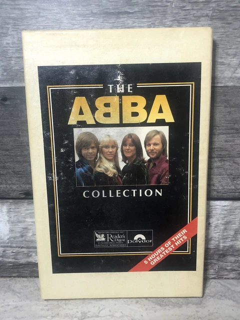 VINTAGE THE ABBA Collection 4 x cassette tapes Reader's Digest 80 songs ...