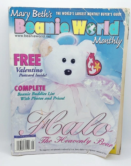 MARY BETH'S BEANIE World Monthly January 1999 Vol 2 No 4 Halo The ...