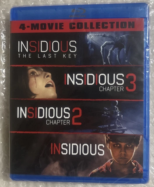 INSIDIOUS - 4 Movie Collection Blu-ray | US Import - Region A SEALED £ ...