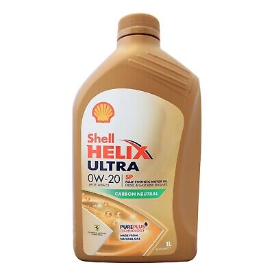 SHELL HELIX ULTRA SP 0W-20 0W20 Fully Synthetic Car Engine Oil - 1 ...